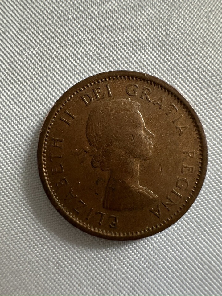 Canada - 1964 - 1 Cent - Queen Elizabeth II - Canadian Penny | eBay