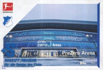 352 TSG HOFFENHEIM - PREZERO ARENA - CARD TOPPS BUNDESLIGA 2022 | eBay
