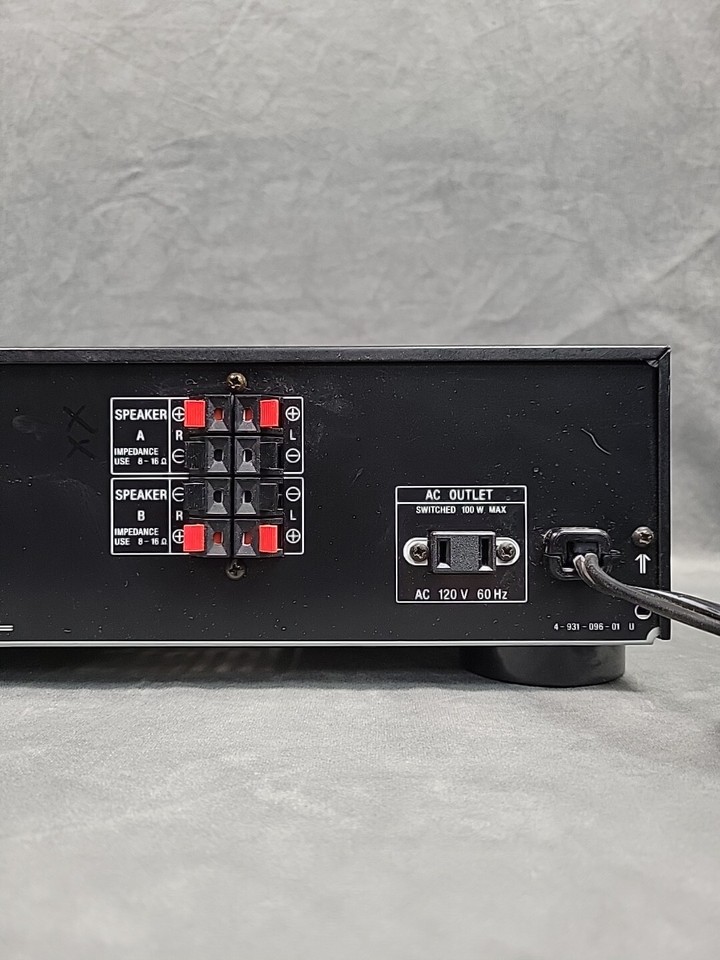 Sony STR-AV320 Audio/Video AV Control Center 2 Channel AM/FM Stereo ...