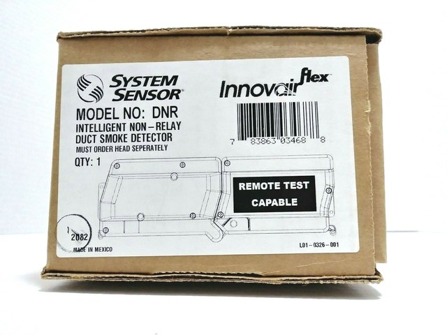2 System Sensor Innovair DNR Intelligent Non Relay Duct Smoke Detector ...