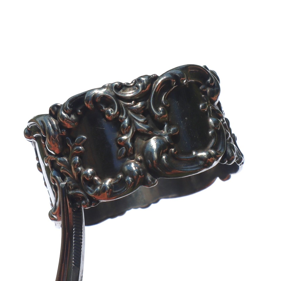 Art Nouveau Sterling Silver Frank Whiting Baroque Scroll Napkin Ring | eBay