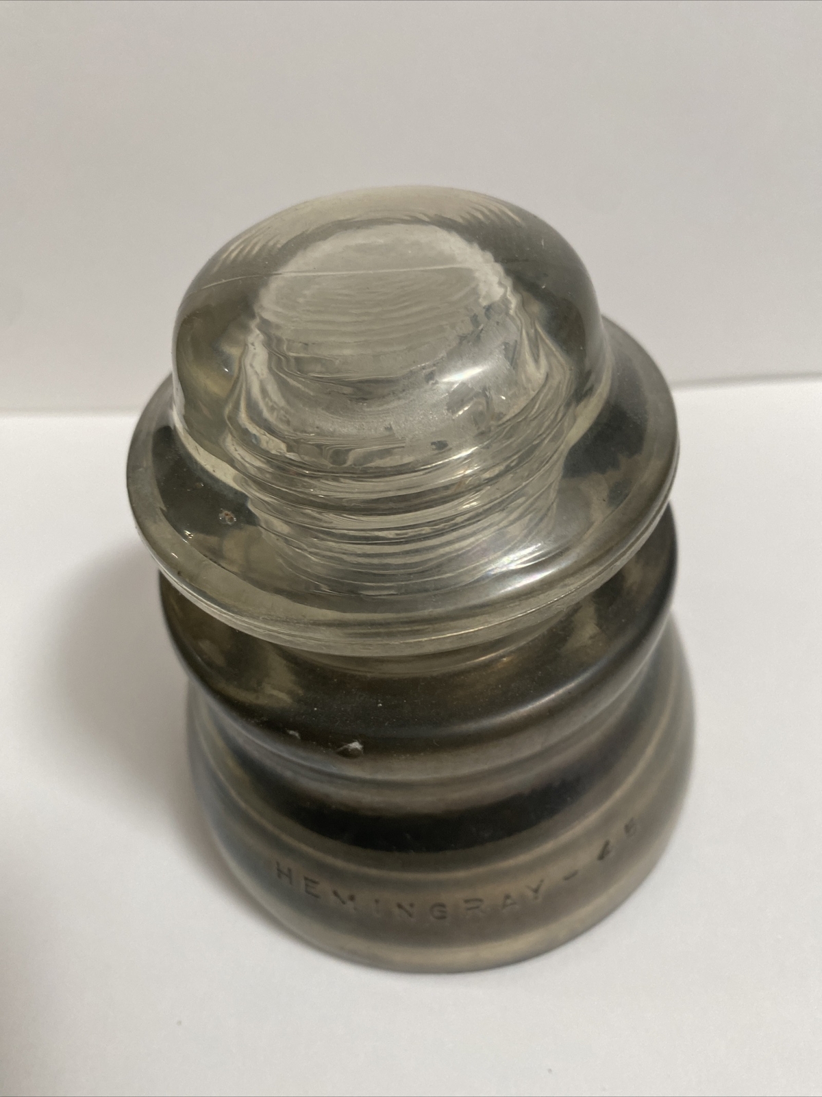 Vintage Hemingray 46 12-40 Glass Insulator Made In USA Displays Well ...