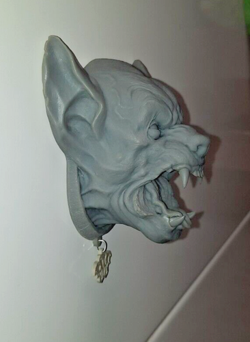 "The Wolf" Werewolf Translucent Resin model kit Magnet - Andy Bergholtz ...