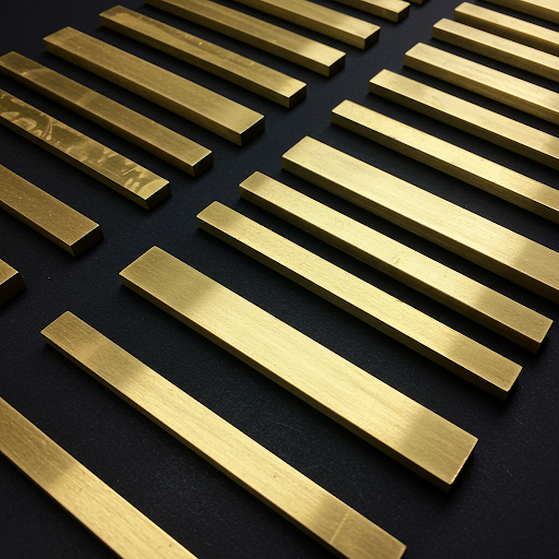 Brass Flat Bar Strip Plate 25mm Wide Multiple Sizes and Lengths Grade ...