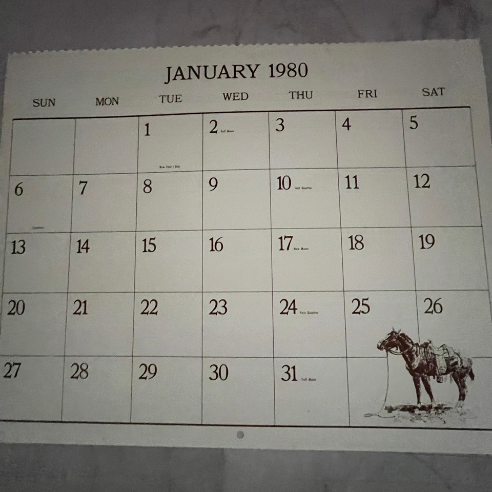 1980 Indians With Horses Western Cowboy Scene 9x11" Art Print V23 | eBay