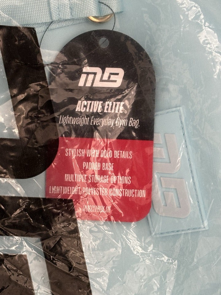 NWT Muscle Box MB Active Elite Gym Bag, Padded, Work, School, Travel | eBay