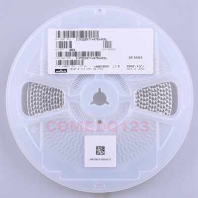 1000PCS/Reel 1210 4.7uF 50V X7R ±10% GCM32ER71H475KA55L Ceramic ...