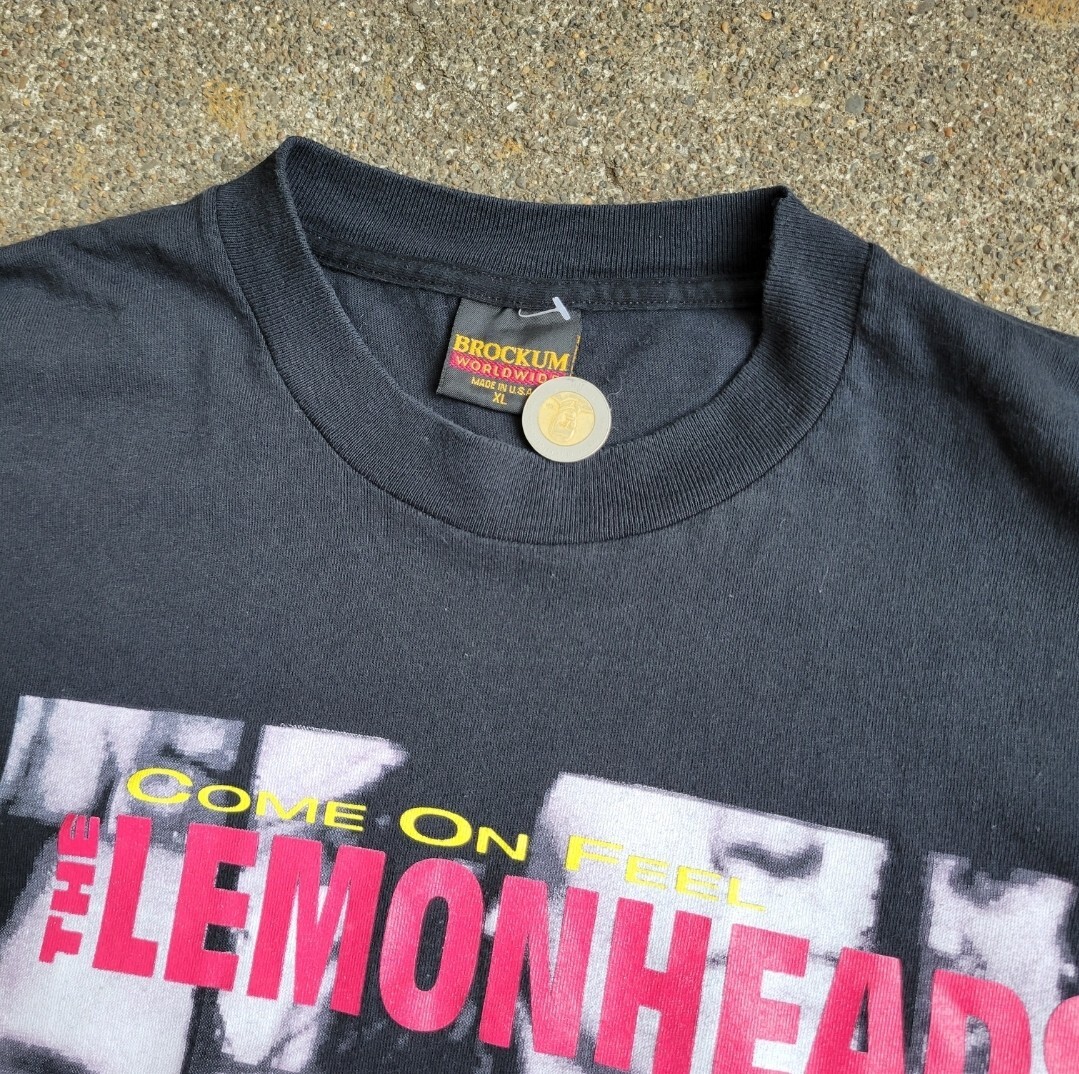 RARE Vintage 90s The Lemonheads Come On Feel Tour T S… - Gem