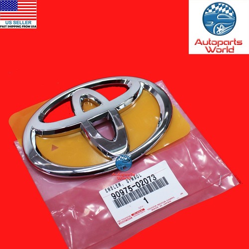 GENUINE OEM TOYOTA 11-17 SIENNA CHROME FRONT RADIATOR GRILLE EMBLEM ...