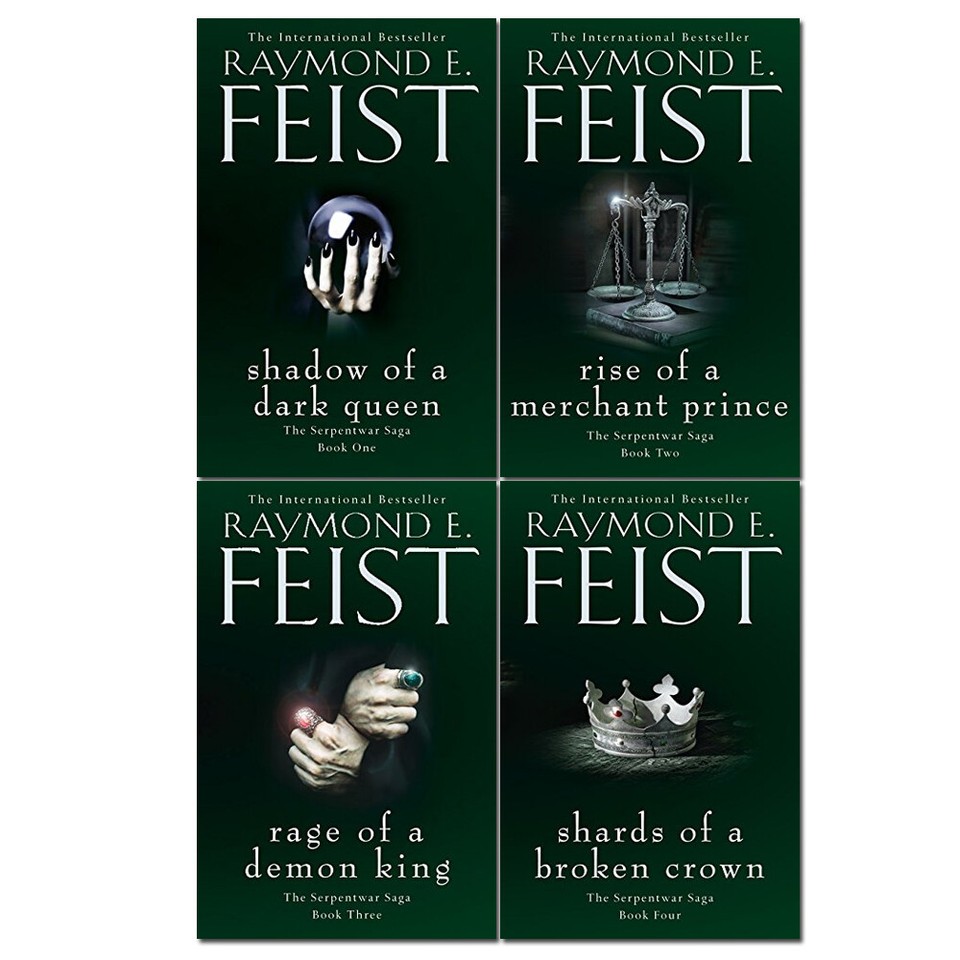 The Serpentwar Saga 4 Books Collection Set by Raymond E Feist NEW 1-4 ...