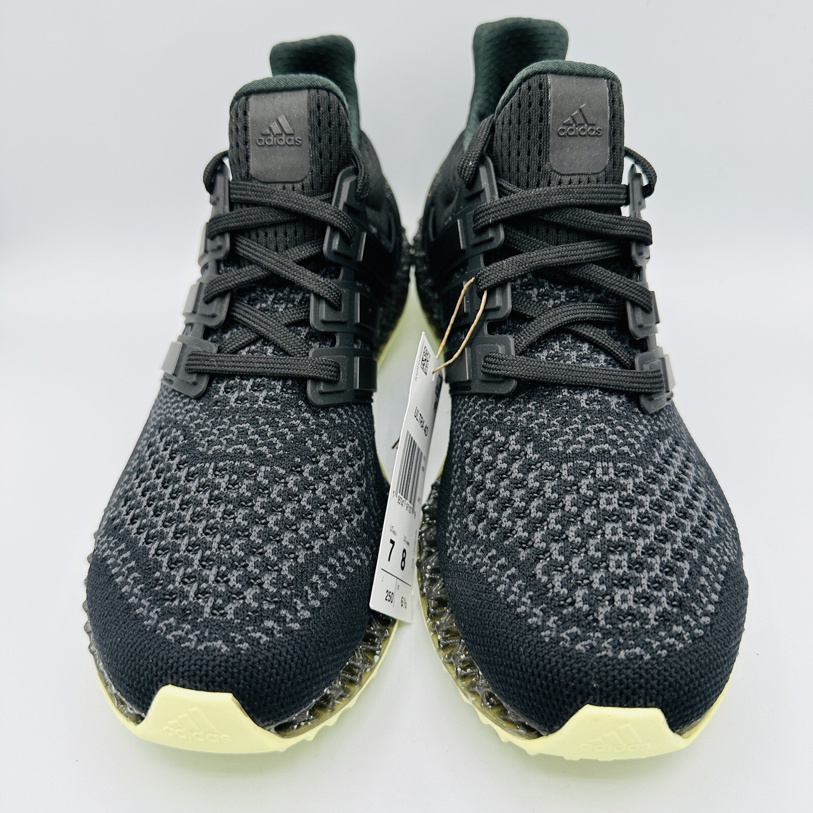 adidas Ultra 4D Rich Mnisi Black Carbon Yellow Men's Sizes HP9732 | eBay