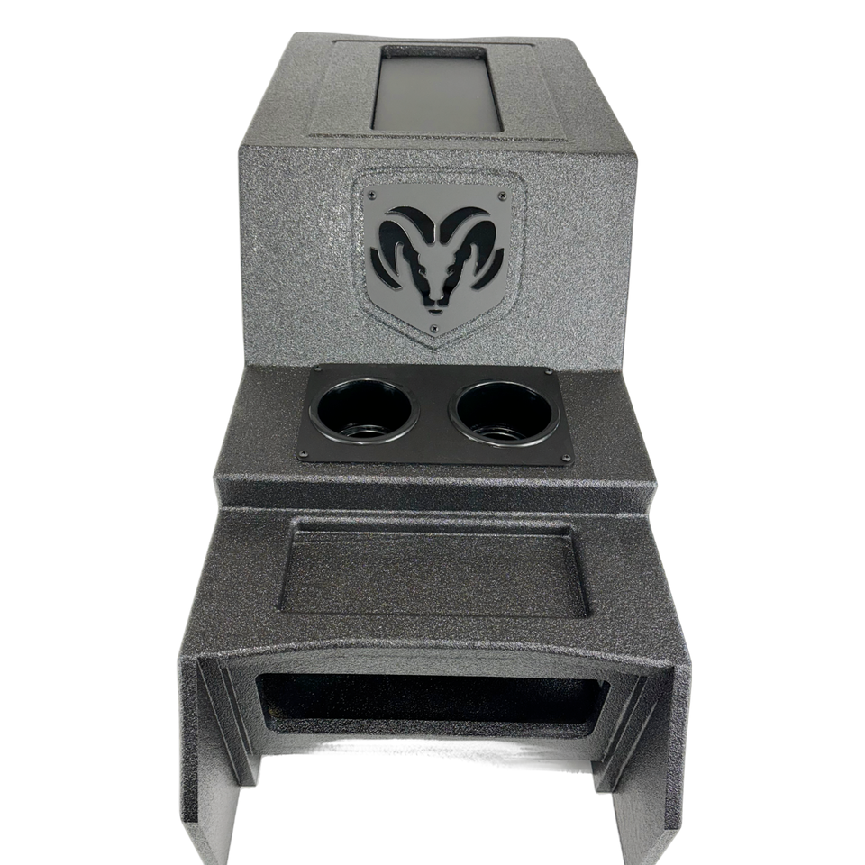 Dodge Ram 09-12 Center Console 12” Subwoofer Box Ported With 6.5 ...
