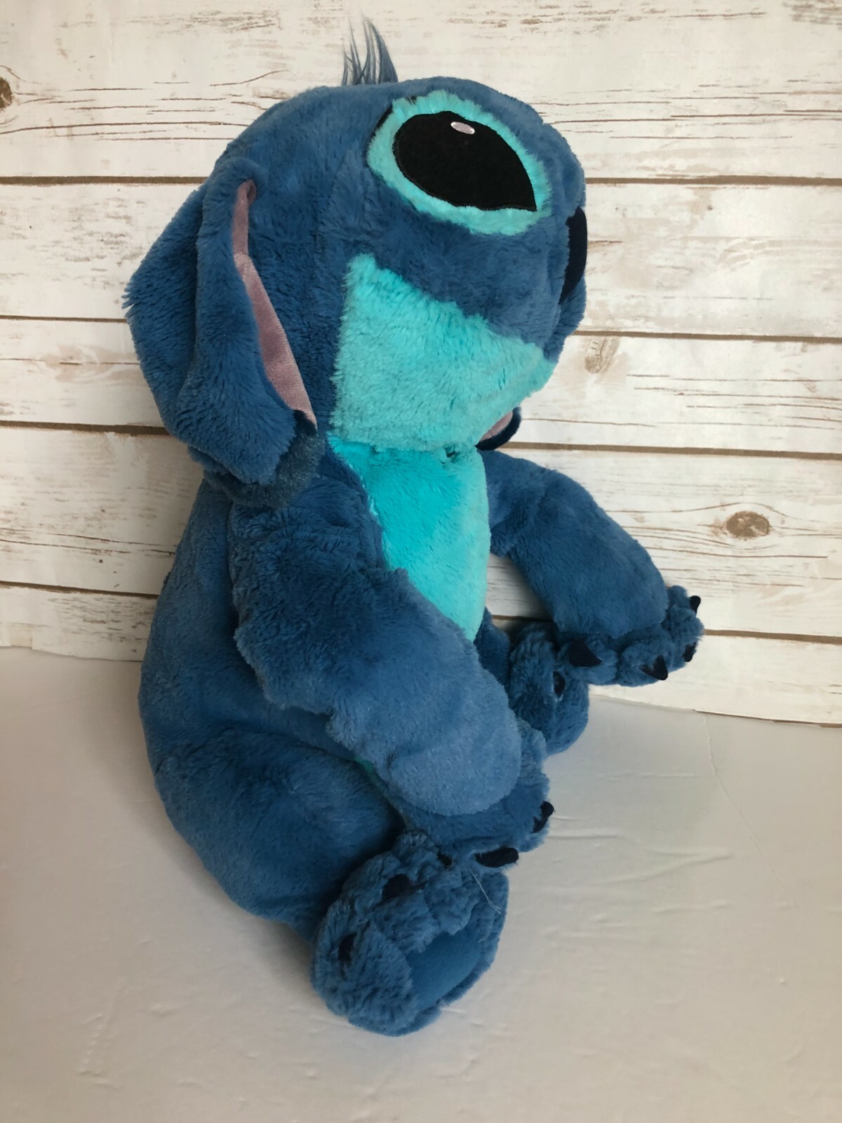 Disney Parks Lilo & STITCH Big Plush Sitting Stuffed Toy Floppy Soft ...