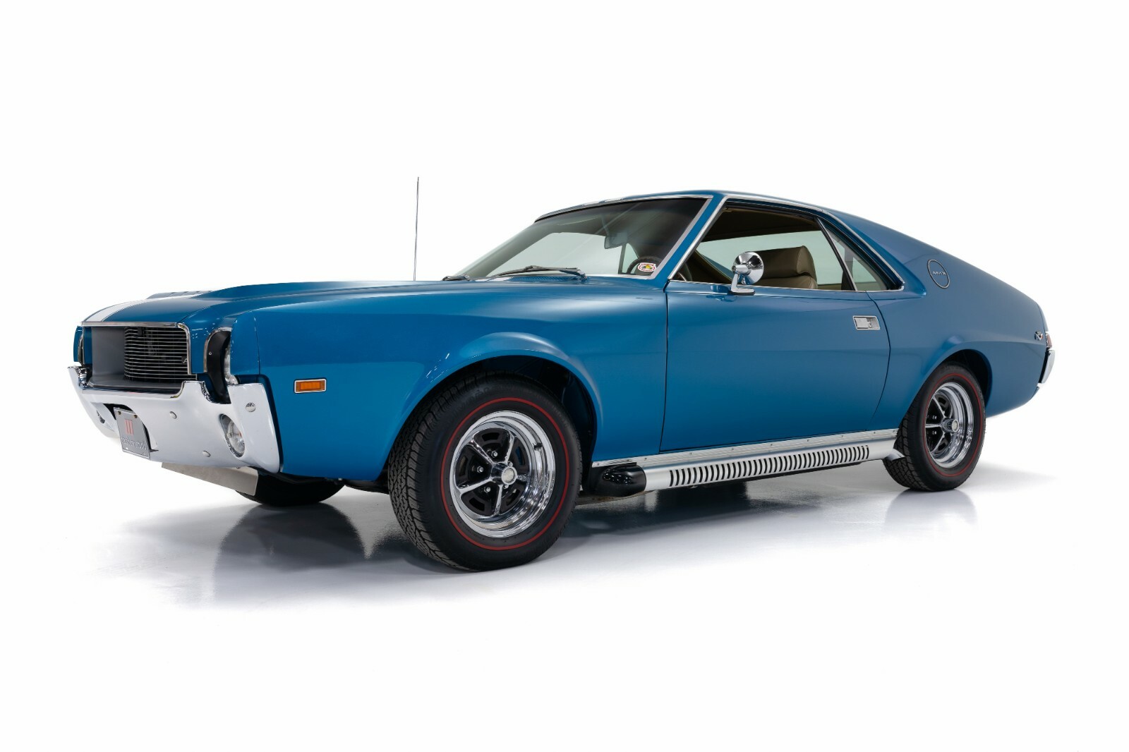 1968 AMC AMX (BLUE ANGLE) POSTER 24 X 36 INCH SWEET! | eBay