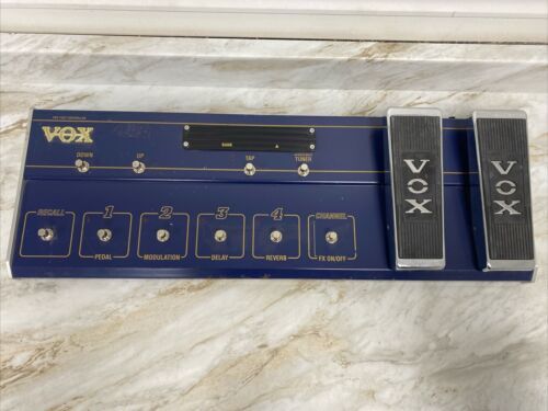 Vox Model No. VC12 VC-12 Foot Pedal Amp Controller Blue Series | eBay