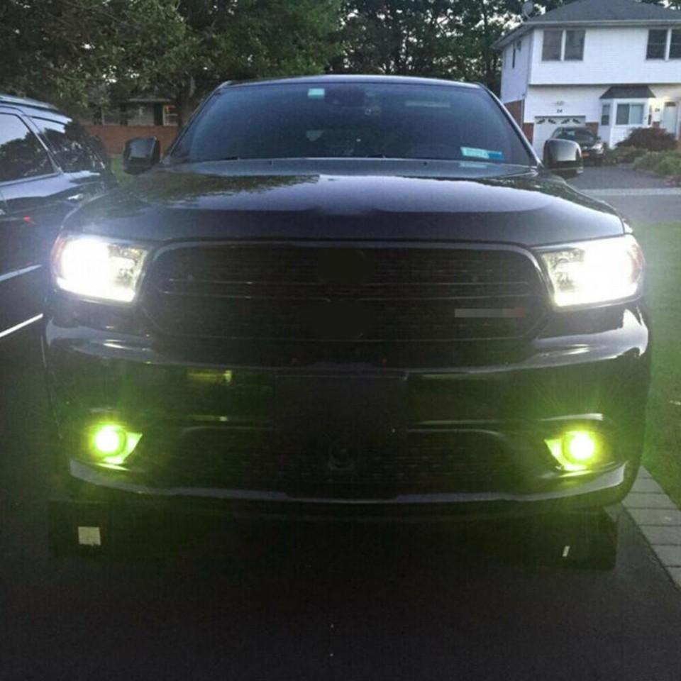2pcs Super Bright Lime Green LED Bulbs H11 H8 Car Truck Fog Lights Fog ...