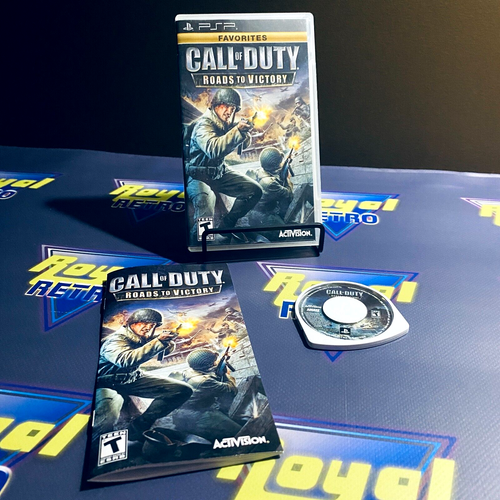 Call of Duty: Roads to Victory (Sony PSP, 2007) Complete CIB COD ...