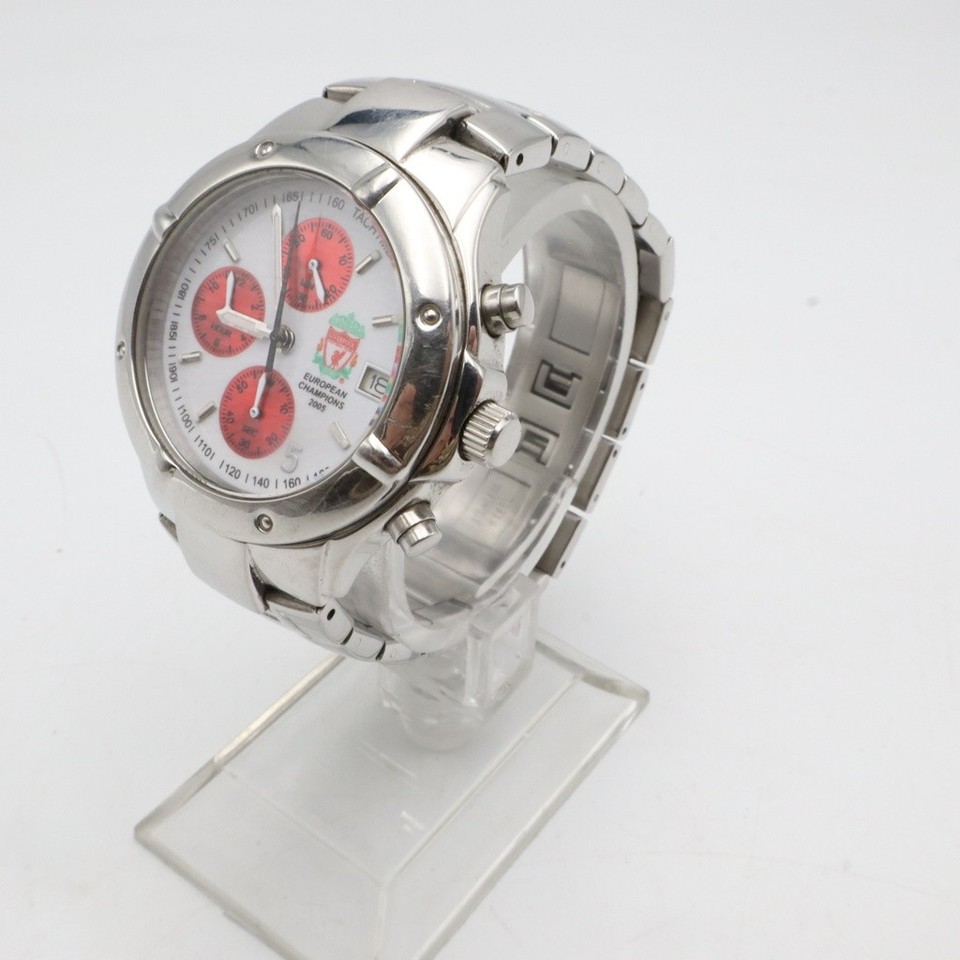 Liverpool FC 2005 European Champions Stainless Steel Quartz Watch | eBay UK