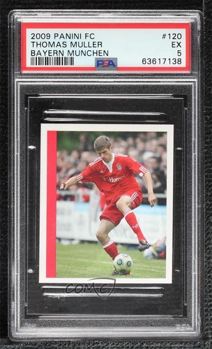 2009 Panini FC Bayern Munchen Official Album Stickers Thomas Muller ...