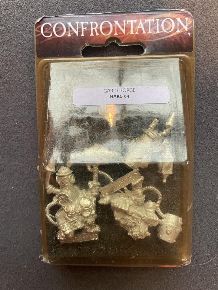 Rackham Confrontation Dwarf Forge Guardian NARG04 NIB w Cards | eBay