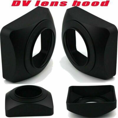 ABS 77mm Sun Shade Cover Lens Hood for DV Camcorder Video Camera DSLR ...
