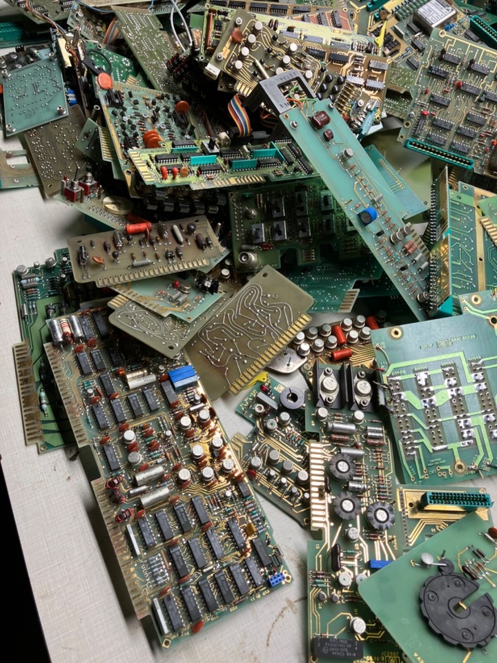 37lbs fully plated circuits boards for gold recovery | eBay