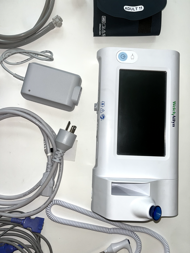 Welch Allyn Connex 75CT Spot Monitor, NIBP, Nellcor SpO2, SureTemp ...