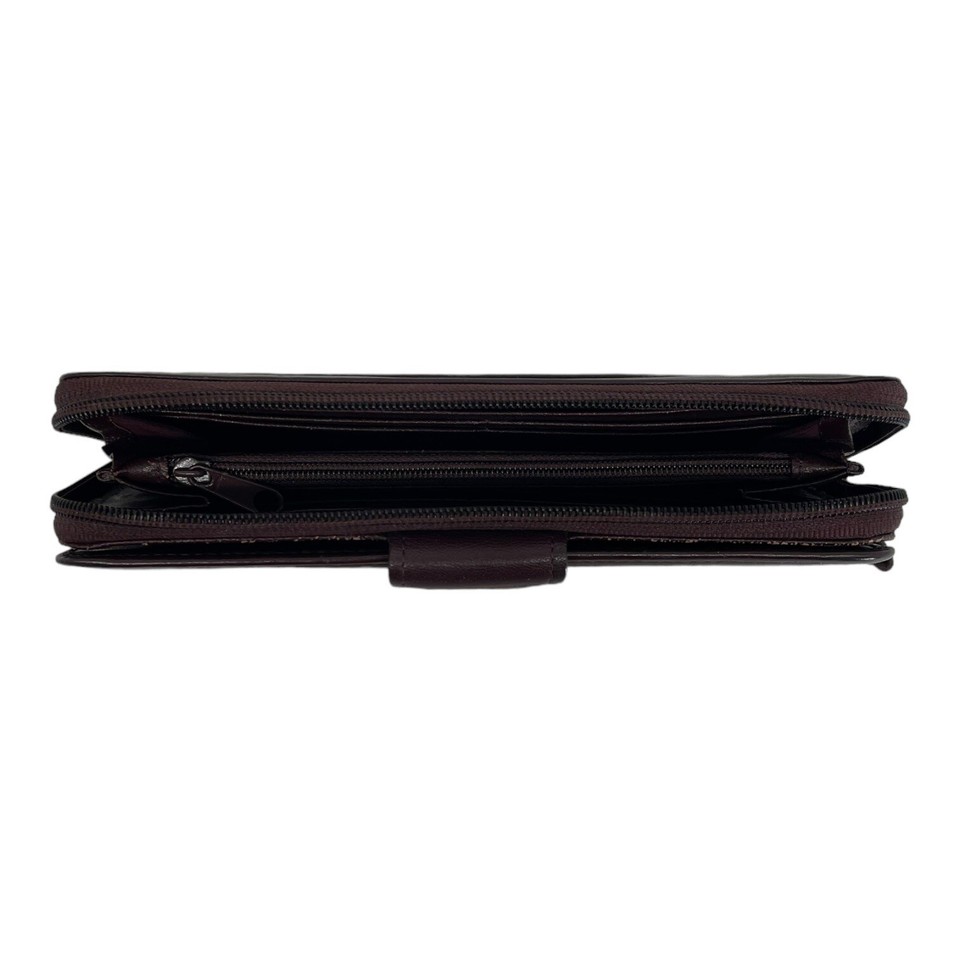 Vintage 80s 90s ETIENNE AIGNER Large Leather Full Sized Wallet ...