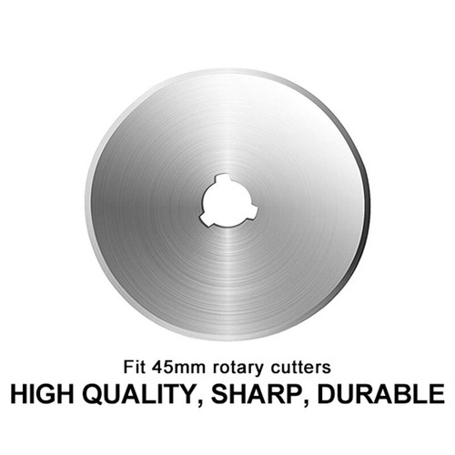 10PCS 45mm Rotary Cutter Replacement Blade Roller Cutter Blade Sewing ...