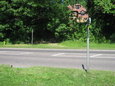 Photo 6x4 Footpath crosses Orpington By-pass road Badgers Mount Path ...