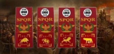 Deluxe Custom Name Roman Army War Legion Wall Banner Runner SPQR Rome ...