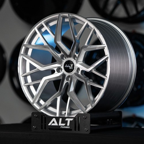 19" 20" ALT Velocity Rotary Forged Silver Machine wheels rim for C8 ...