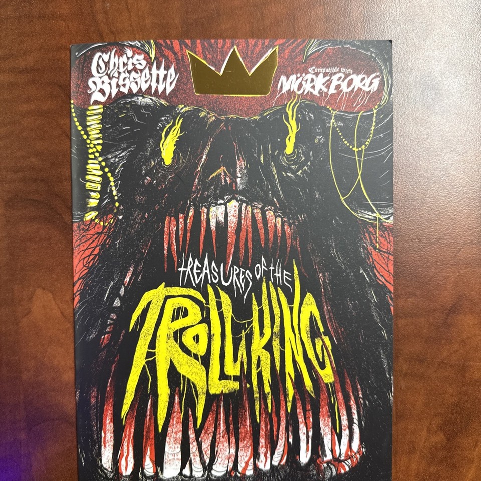 Mork Borg Limited Gold Crown Treasures Of The Troll King | eBay