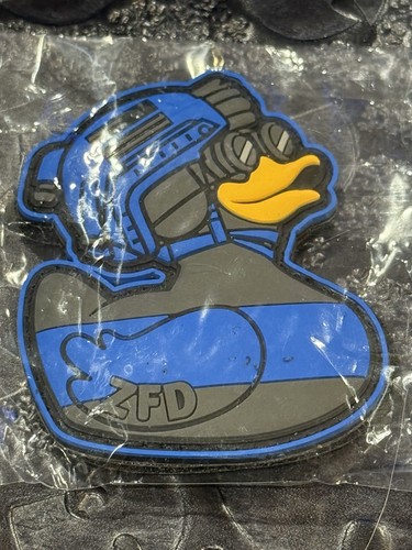 ZFD DUMPBOX PATCH PVC THIN BLUE LINE POLICE | eBay