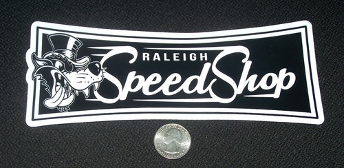 Original Raleigh Speed Shop - Sticker NHRA NASCAR INDY Hot Rod | eBay
