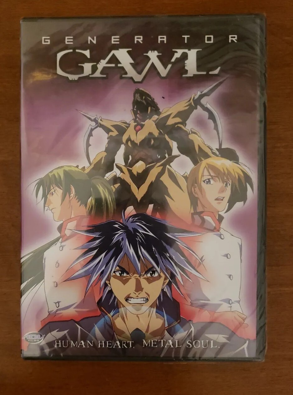 Generator Gawl DVD 1 Human Heart, Metal Soul 2005 Anime NEW Pinpoint ...