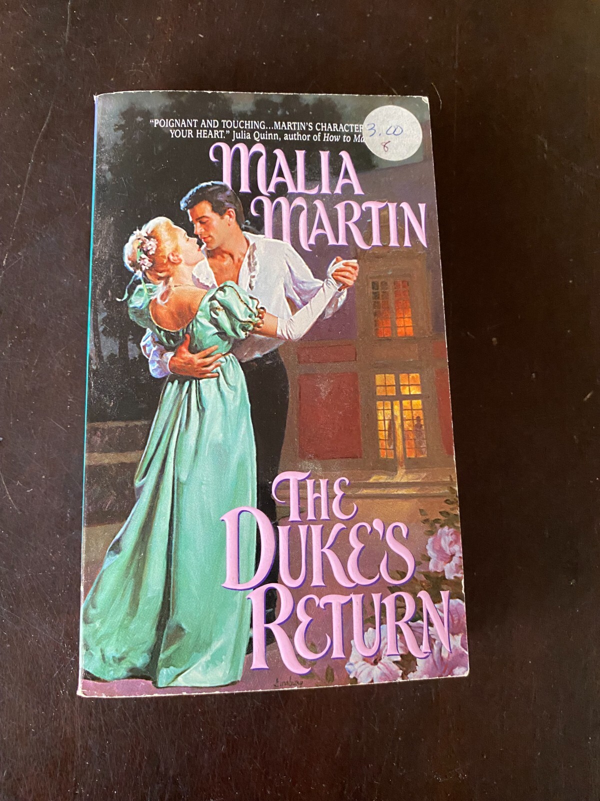 Duke's Return by Malia Martin (1999, Trade Paperback) for sale online ...