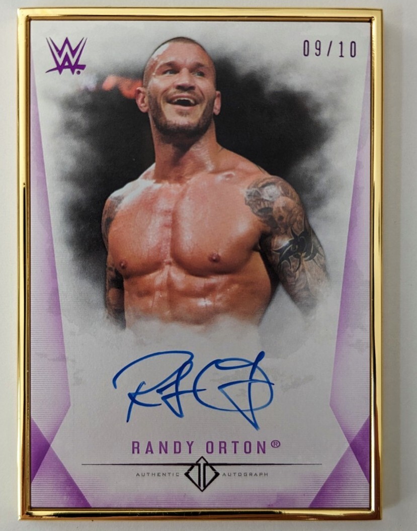WWE Randy Orton *Rare* Transcendent 2019 Auto Signed Autograph /10 ...
