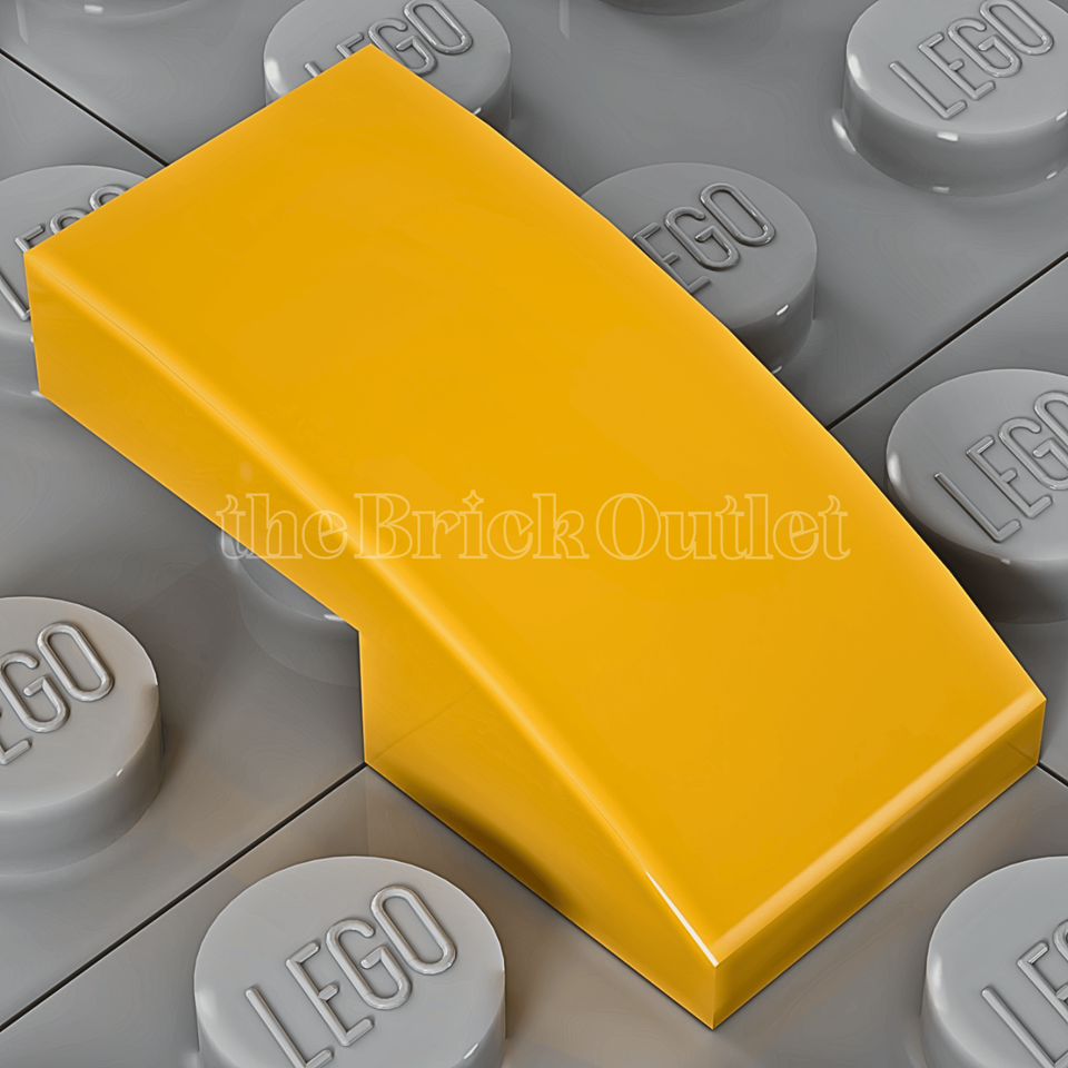 LEGO 2x1 Slope Curved Part 11477 "NEW" - All Colors Available Including ...