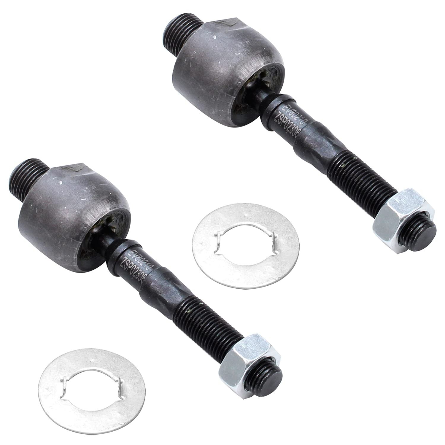 New (2) Front Inner Tie Rod End Links for Acura TL TSX Honda Accord - 2 ...