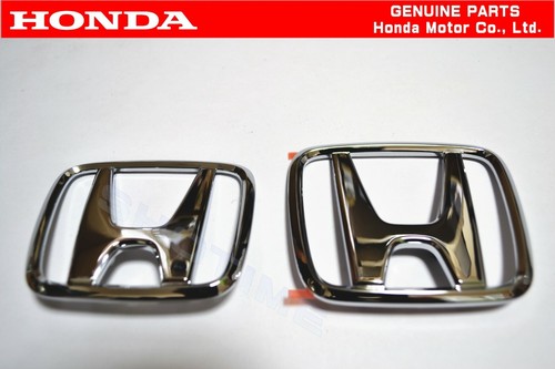 HONDA 96-98 CIVIC EK EJ7 Coupe Front & Rear Emblem Badge OEM JDM | eBay