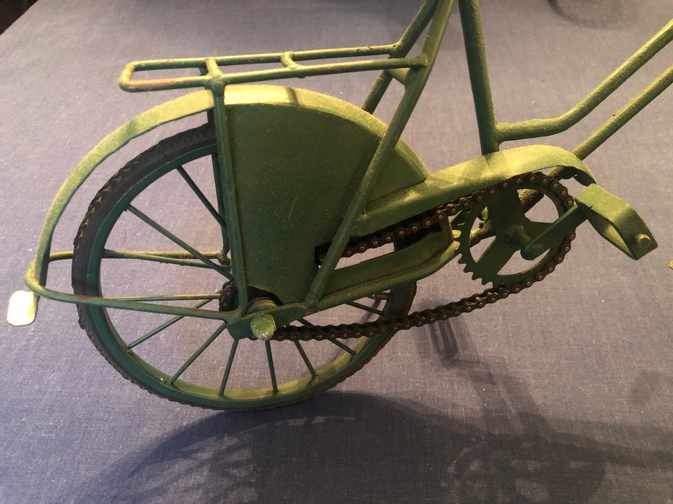 Vintage Antique Salesman Sample Small Scale Replica Bicycle with ...