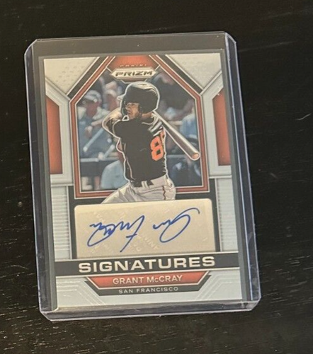 2023 Panini Prizm - Signatures #SIG-GM Grant McCray (AU, RC) NM AUTO ...