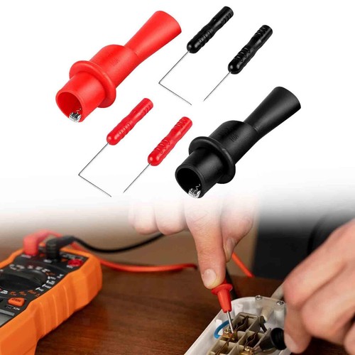 6x Back Probe Needles Multimeter Needle Point Professional Alligator ...