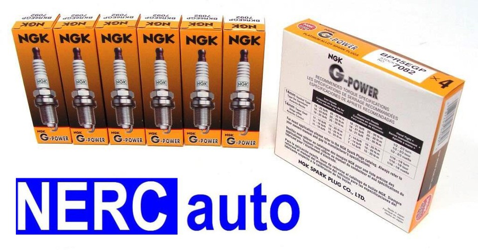 NGK G-POWER Platinum Spark Plugs ZFR5FGP 7098 Set of 6 | eBay