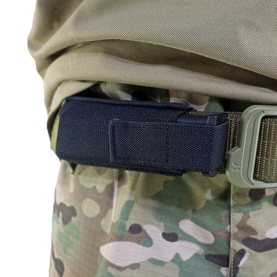 Tactical Horizontal Pistol Single Magazine Pouch Carrier for Glock 9mm ...