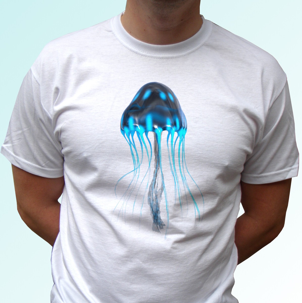 Jellyfish Shirts Mini Boden Kids' Glow In The Dark Superstitch