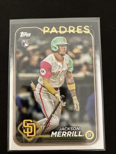 Topps Baseball Card: 2024 Jackson Merrill US210 Rookie Card | eBay