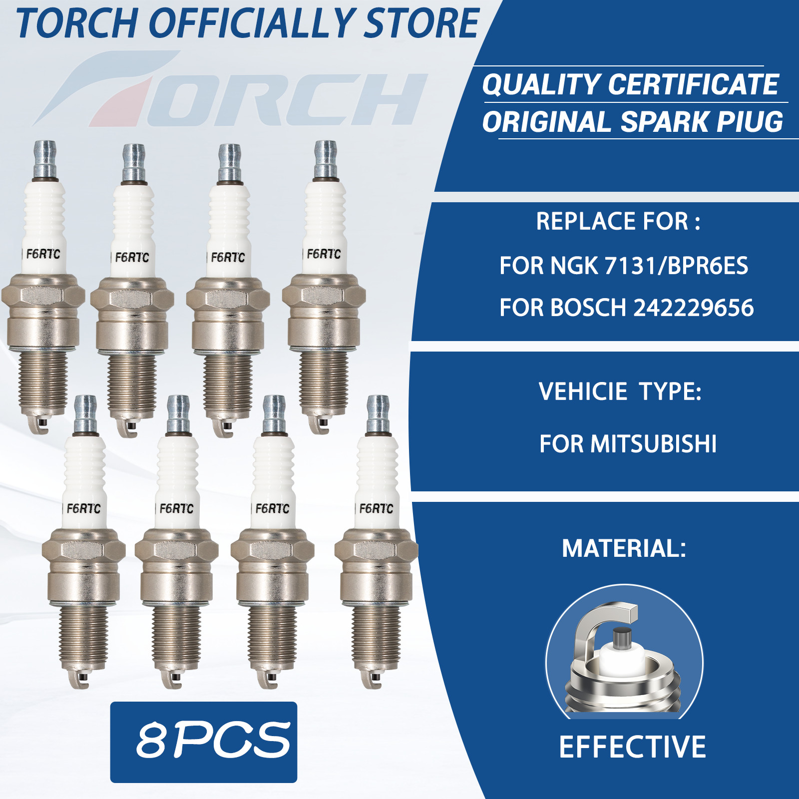 NHSP F6RTC - Alternative spark plugs