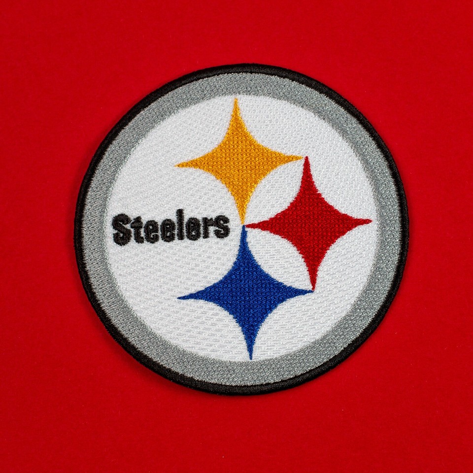 Pittsburgh Steelers Patch, American Football Team Logo, Embroidered ...